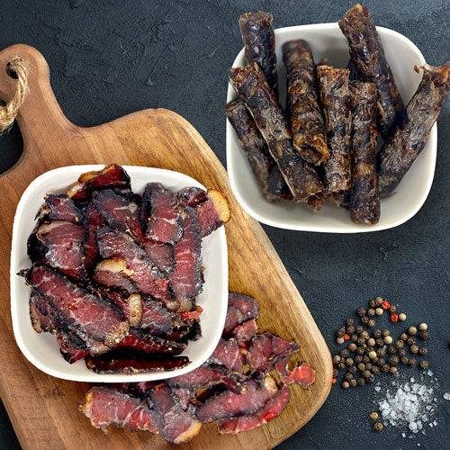 Biltong and Drywors Combo 1kg - Choose your own | Your South African ...