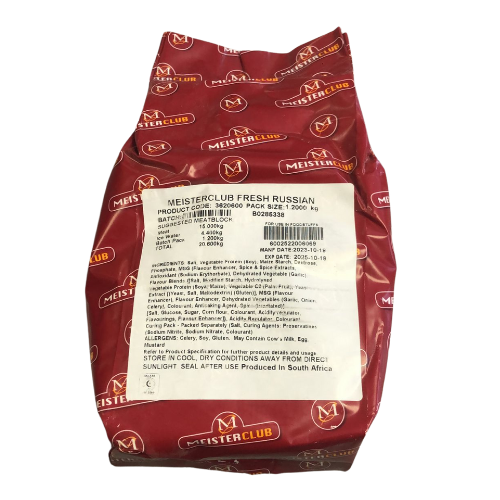 Crown Meister Club Fresh Russian Spice 1.2kg | Russians Best Biltong UK ...