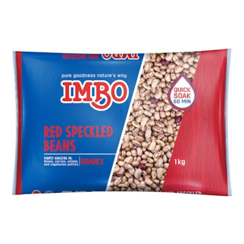 Imbo Red Speckled Beans 1kg | Your South African Shop UK – Best Biltong ...